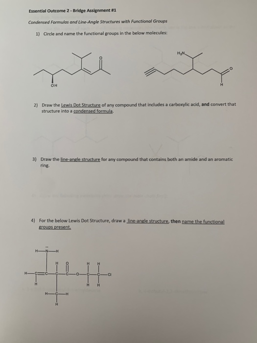 Solved Essential Outcome 2 - Bridge Assignment #1 Condensed | Chegg.com