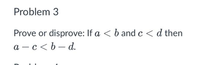 Solved Prove or disprove: If a | Chegg.com