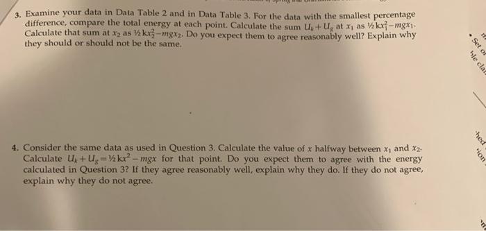Solved LABORATORY REPORT Mata Table 1 Data Table 2 | Chegg.com