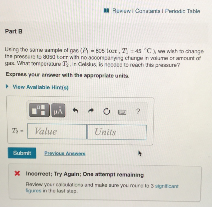 Solved Review Constants | Periodic Table Part B Using the | Chegg.com