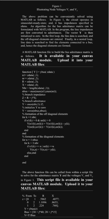 Solved Refer to "MATLAB for Power Sustems" upload MATLAB | Chegg.com