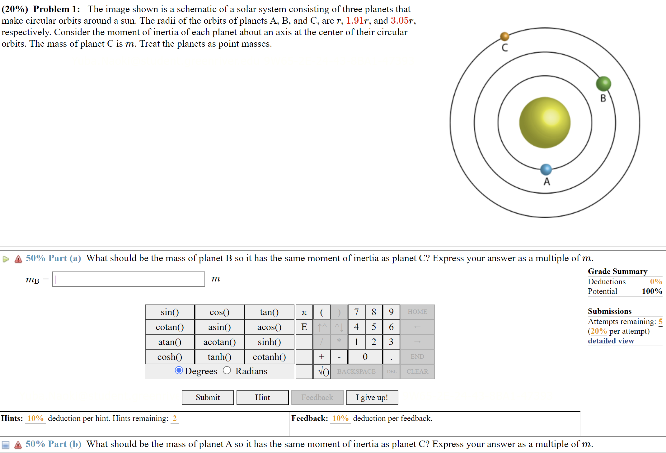 Solved What is Part(a) ﻿and Part(b)? | Chegg.com