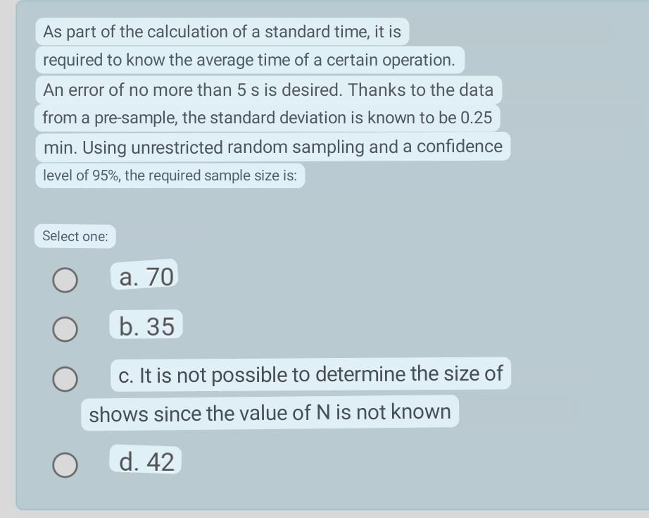 solved-as-part-of-the-calculation-of-a-standard-time-it-is-chegg