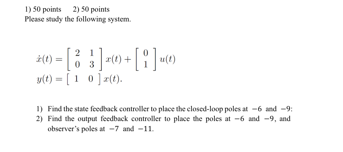 Solved 50 ﻿points50 ﻿pointsPlease study the following | Chegg.com