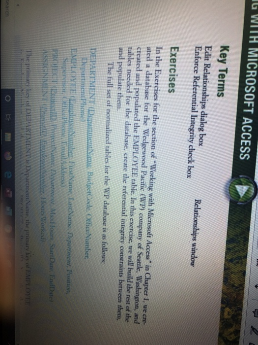 Solved Exercise On Page 124 Do The Following 1 Create A Wp