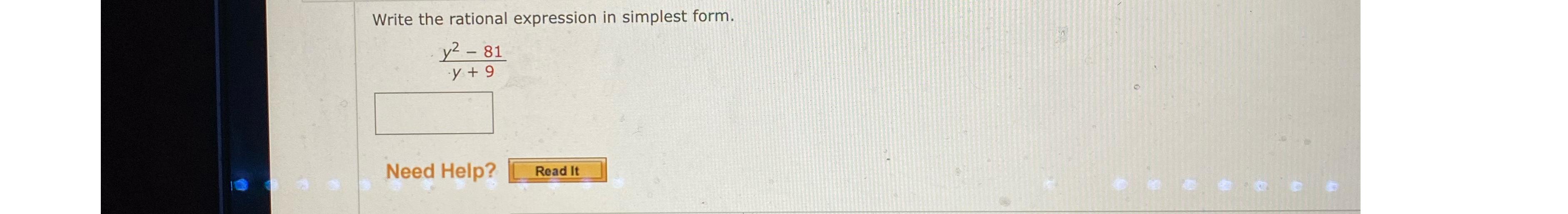 Solved Write the rational expression in simplest | Chegg.com