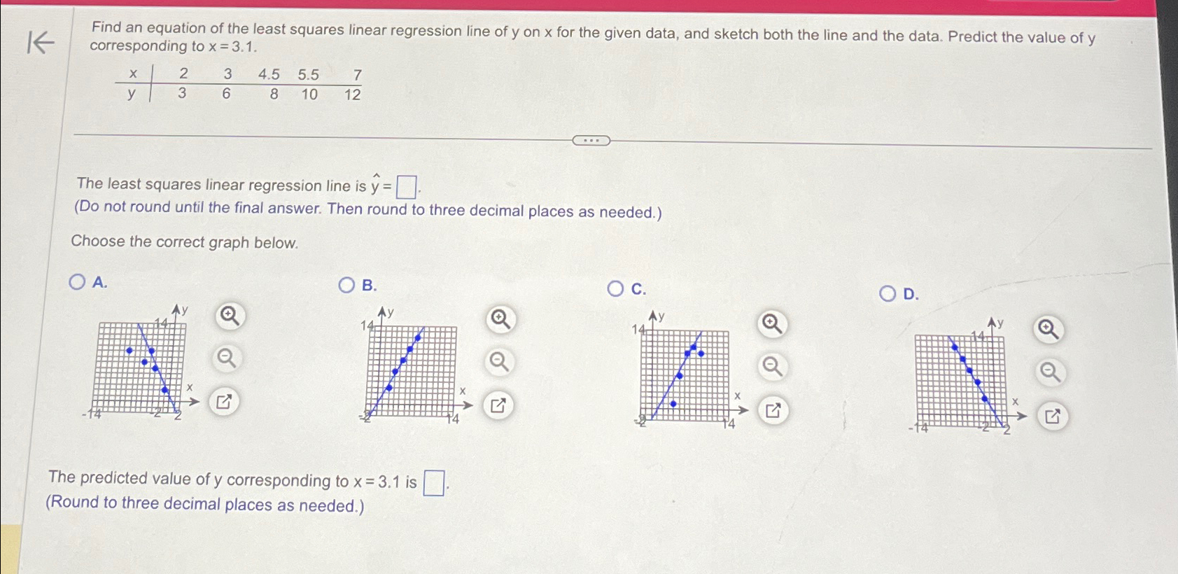 Find an equation of the least squares linear | Chegg.com