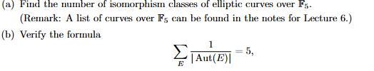 Solved (a) ﻿Find the number of ﻿isomorphism classes of | Chegg.com