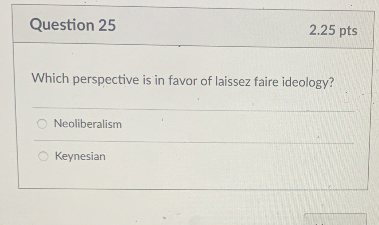 Solved Question 252.25 ptsWhich perspective is in favor of | Chegg.com Solved Question 252.25 ptsWhich perspective is in favor of | Chegg.com