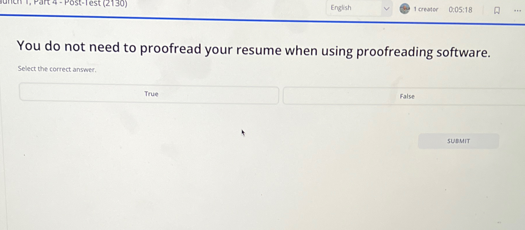 Solved You do not need to proofread your resume when using | Chegg.com