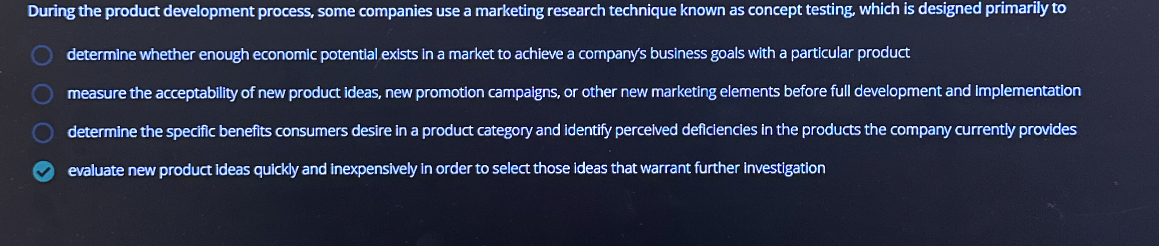 Solved During the product development process, some | Chegg.com