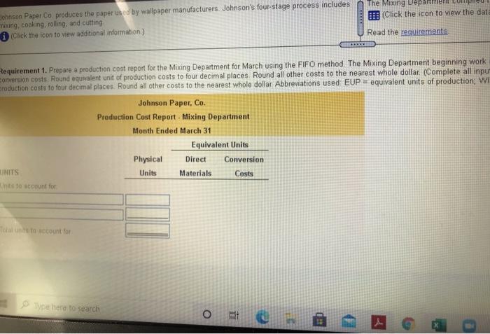 Solved Johnson Paper Co. produces the paper used by | Chegg.com
