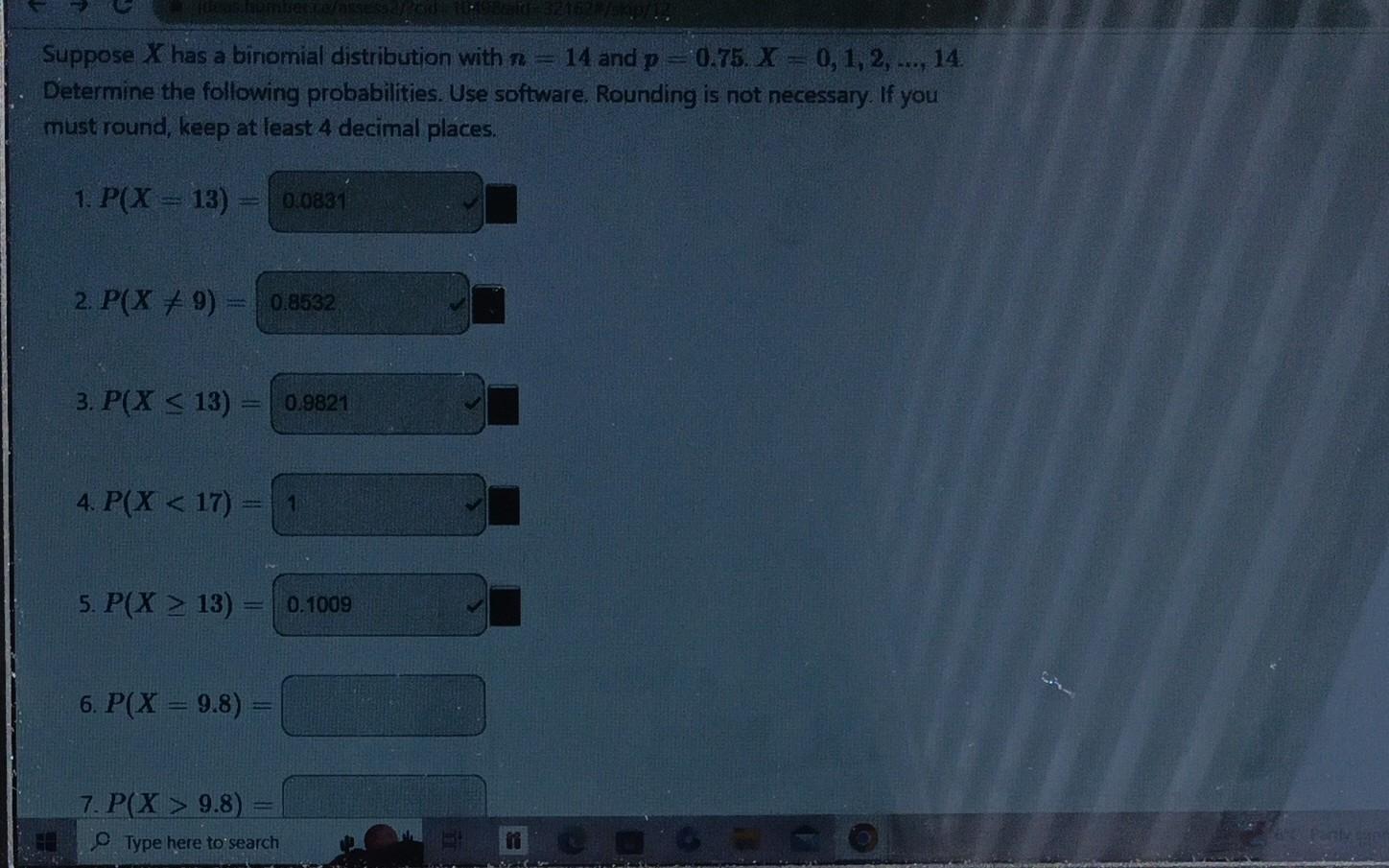 Solved Suppose X has a binomial distribution with n=14 and | Chegg.com