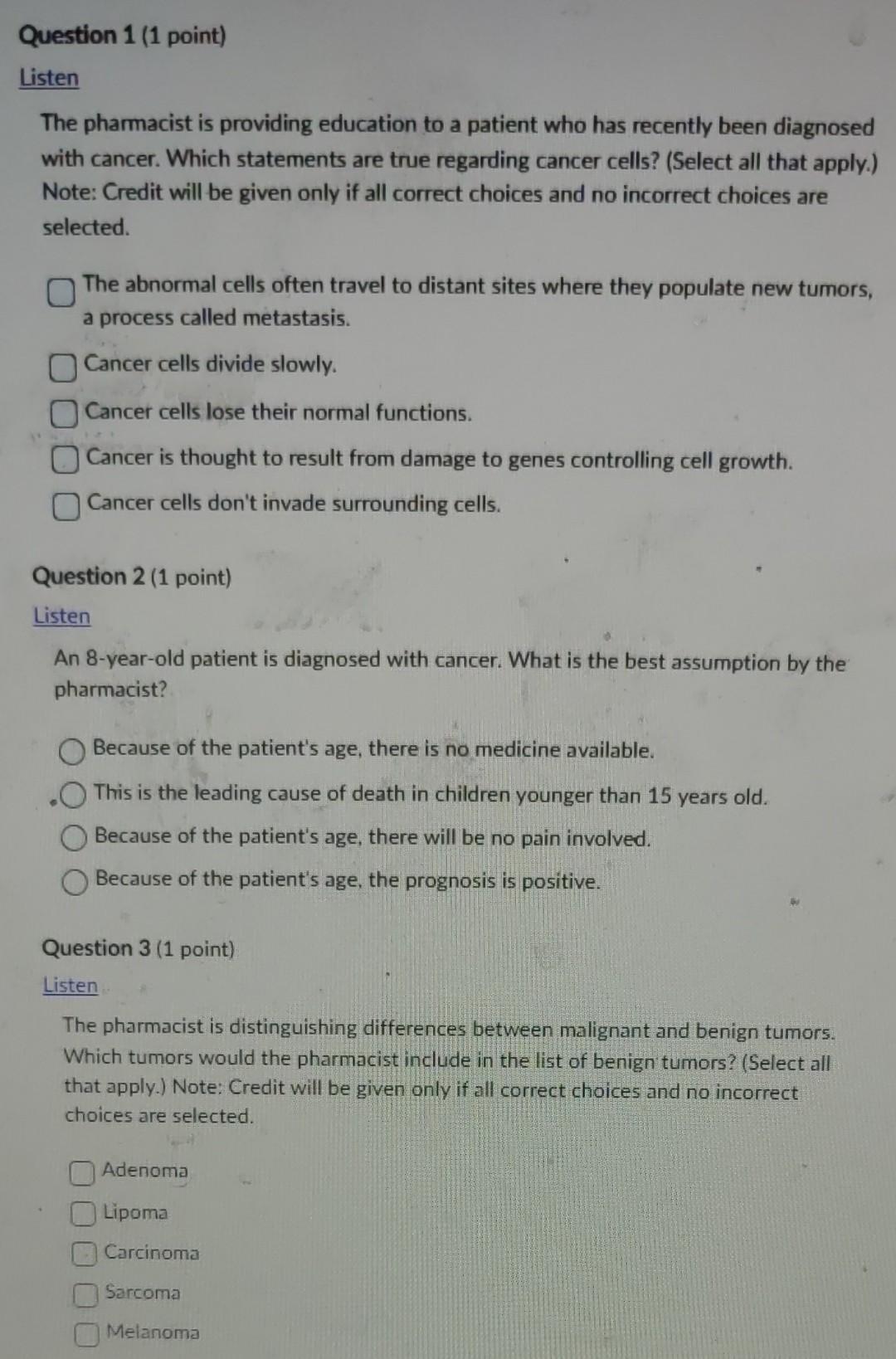 Solved Listen The pharmacist is providing education to a | Chegg.com