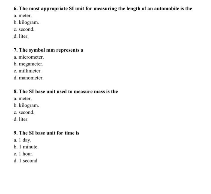 Solved Q2. MULTIPLE CHOICE In the space provided, write the | Chegg.com