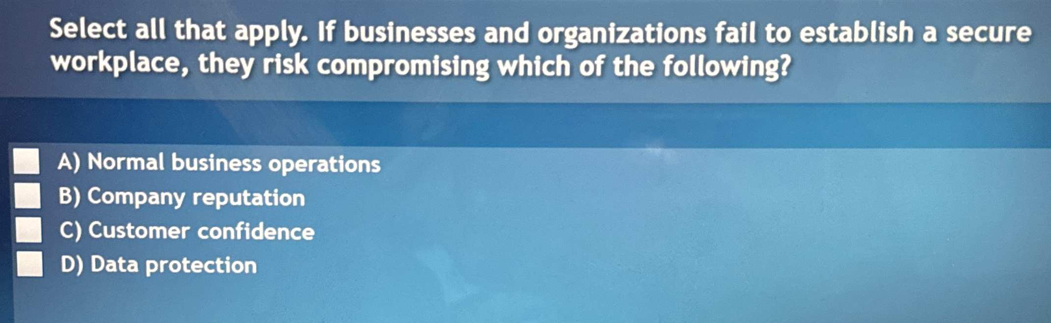 Solved Select all that apply. If businesses and | Chegg.com