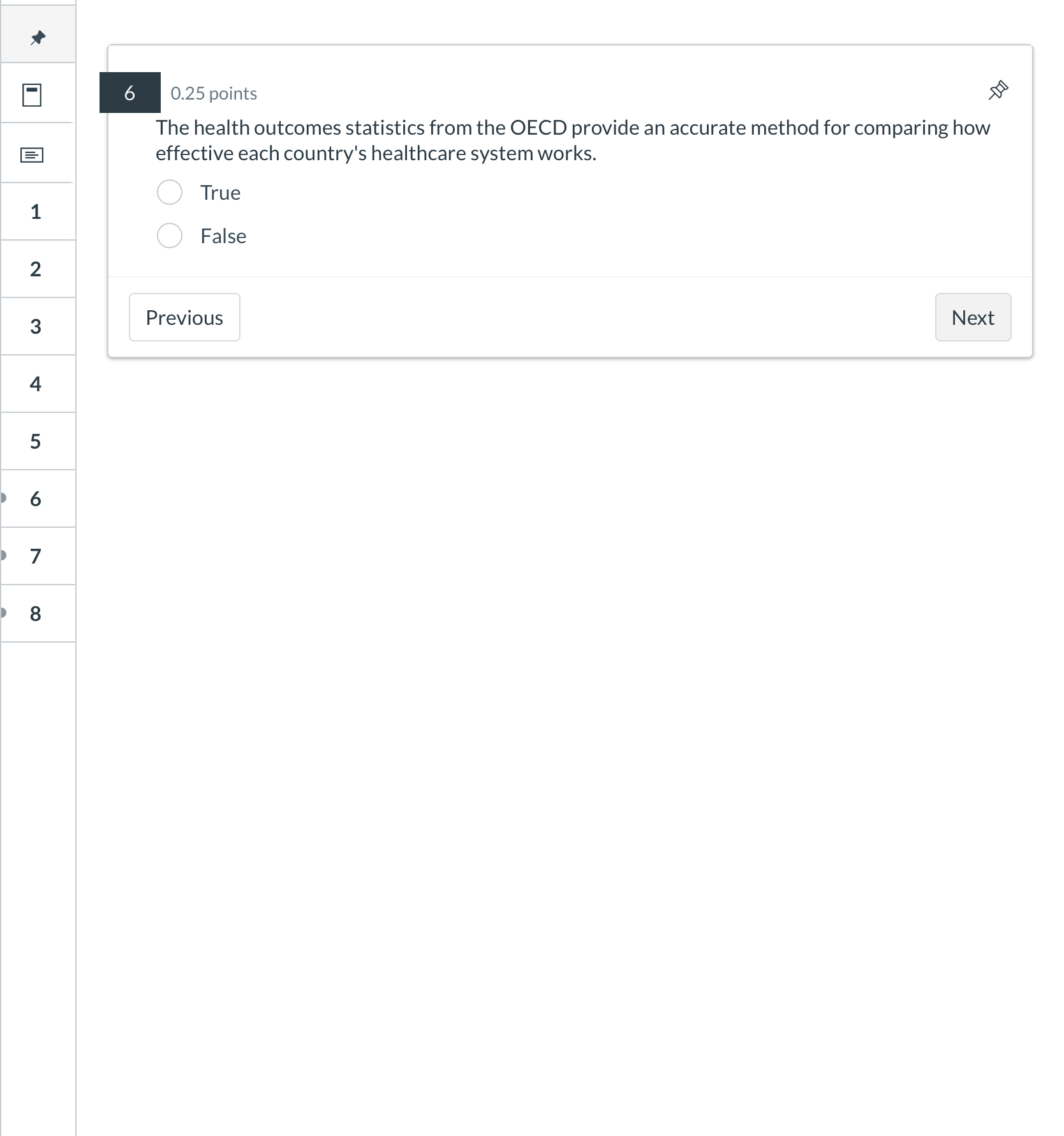 Solved 60.25 ﻿points∞The health outcomes statistics from the | Chegg.com