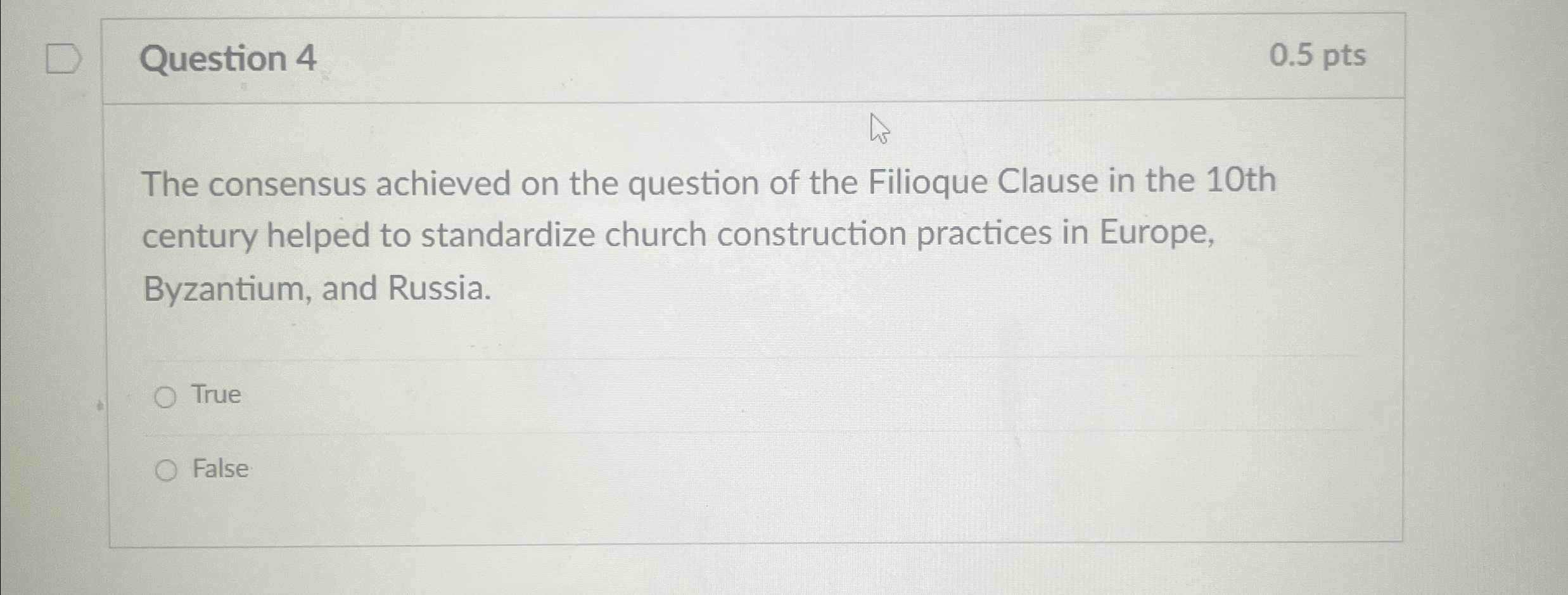 Solved Question 40.5ptsThe consensus achieved on the | Chegg.com