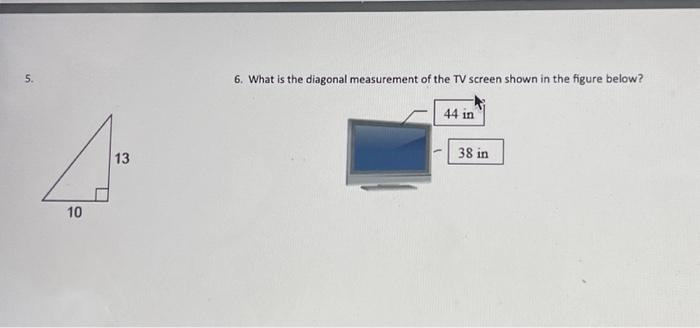 Solved for #5 solve for each variable. pythagorean theorem. | Chegg.com