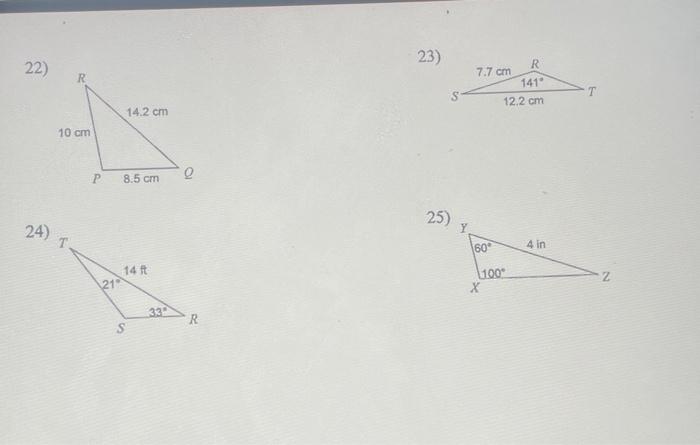 Solved 23) 25) | Chegg.com
