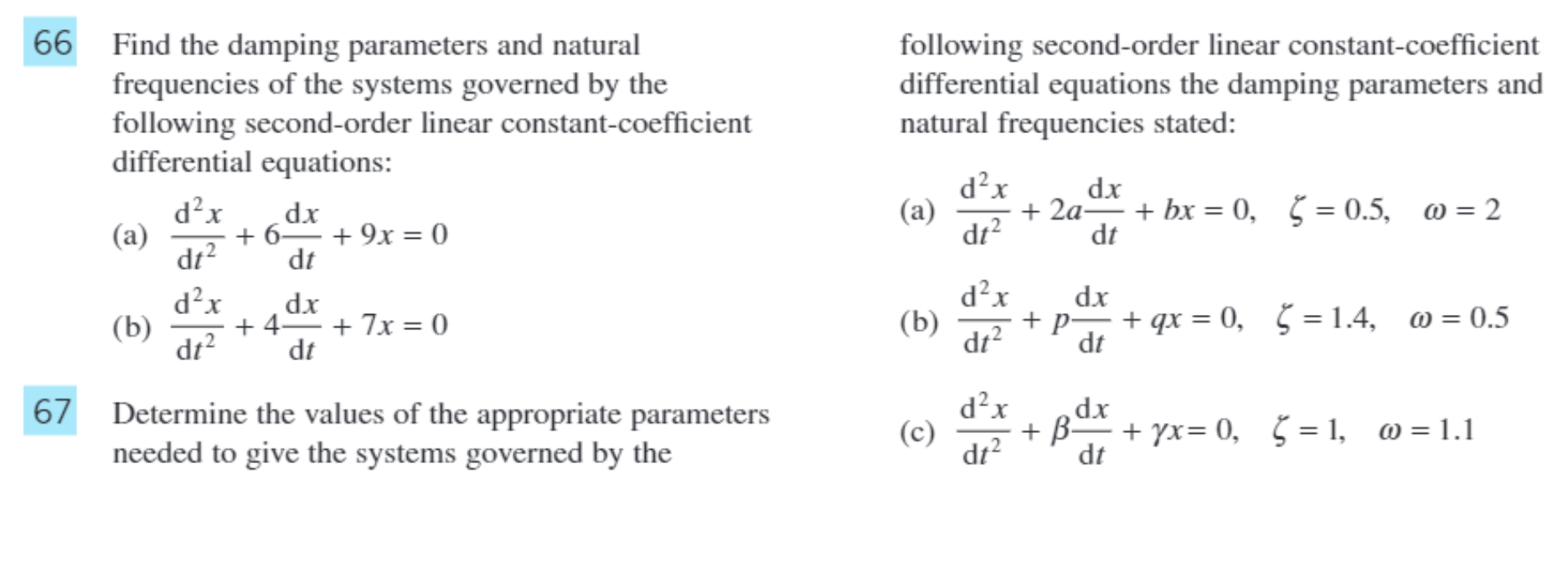 Solved Determine the values of the appropriate | Chegg.com