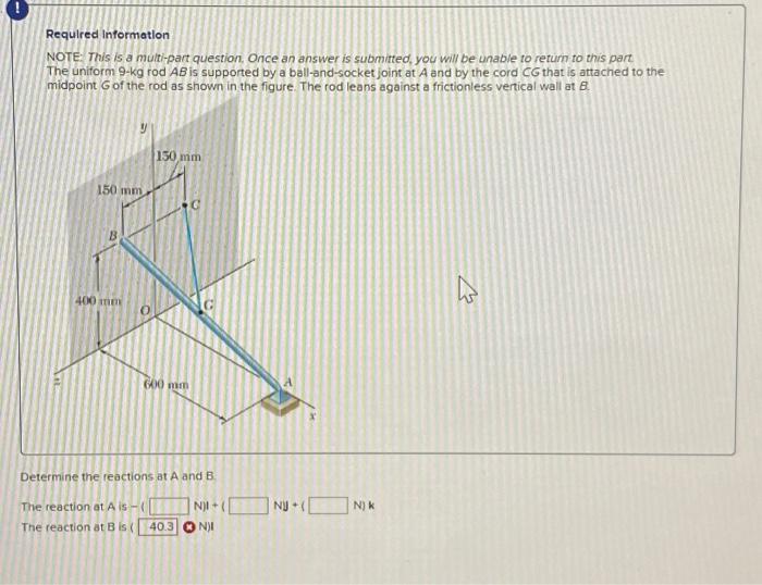 Solved Required Information NOTE: This is a multi-part | Chegg.com
