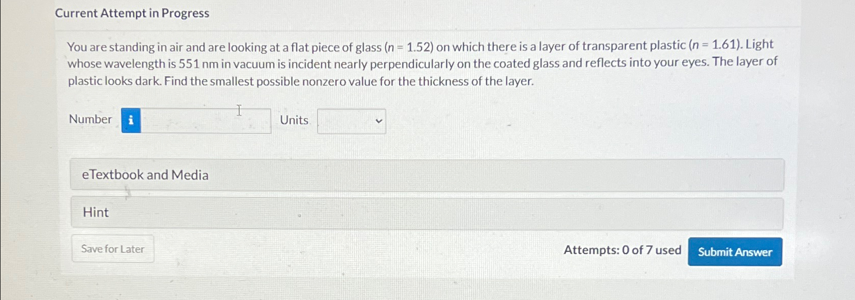 Solved Current Attempt in ProgressYou are standing in air | Chegg.com
