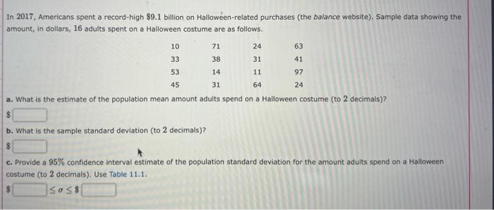 [Solved]: In 2017, Americans spent a record-high ( $ 9.1