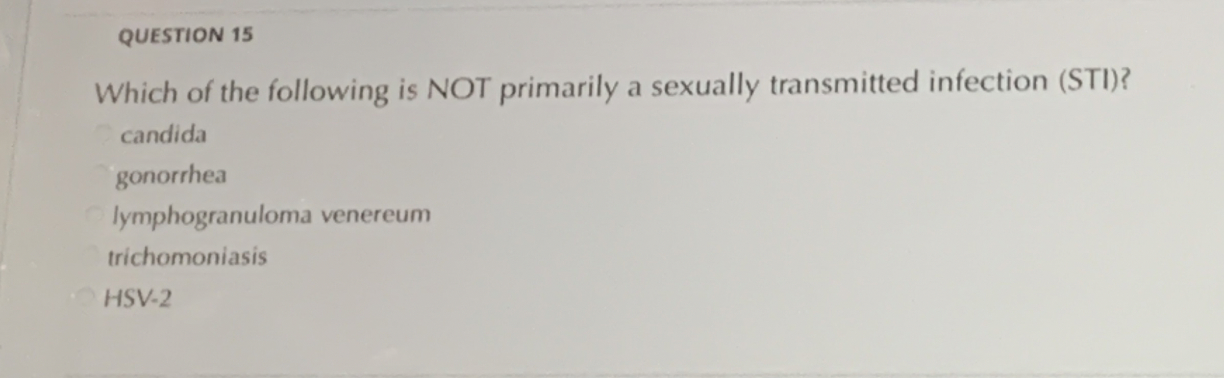 Solved QUESTION 15Which of the following is NOT primarily a | Chegg.com Solved QUESTION 15Which of the following is NOT primarily a | Chegg.com