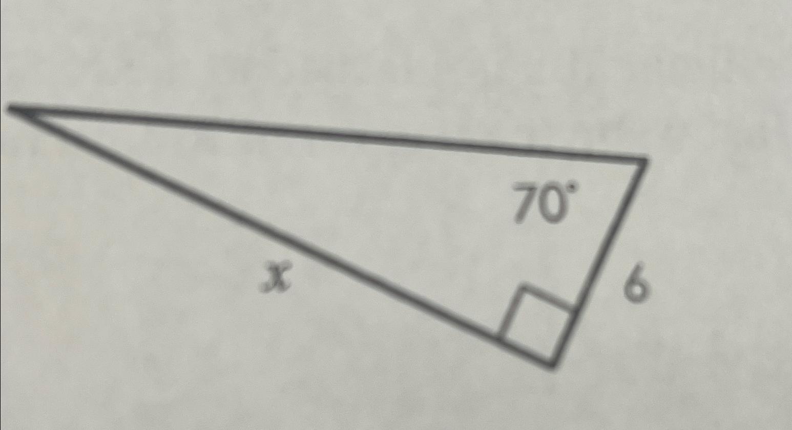Solved Find the missing values. Round to the nearest tenth. | Chegg.com