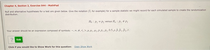 Solved Chapter 4, Section 2, Exercise 040 - MathPad Null and | Chegg.com