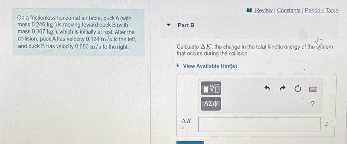 Solved RR Review Constants Periodic Table On a frictionless | Chegg.com
