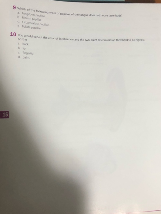 Solved Name Section UNIT Check Your Recall REVIEW 1 Label | Chegg.com