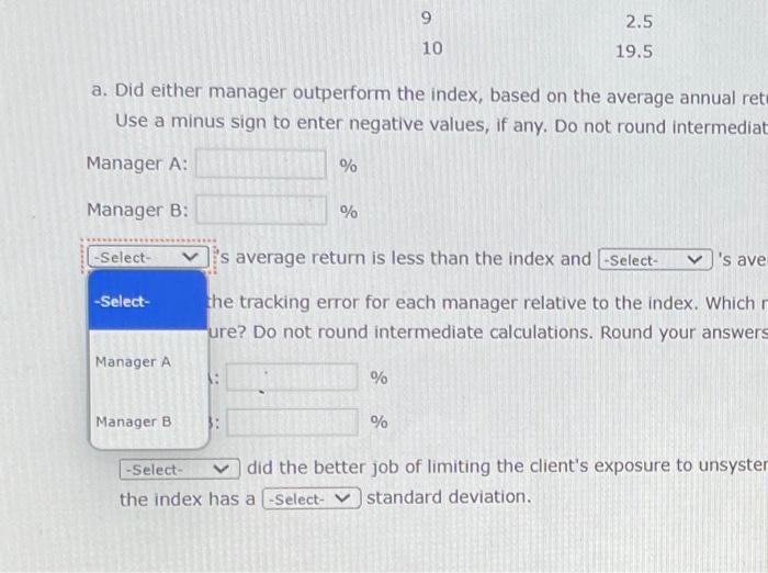 Solved Consider the annual returns produced by two different | Chegg.com