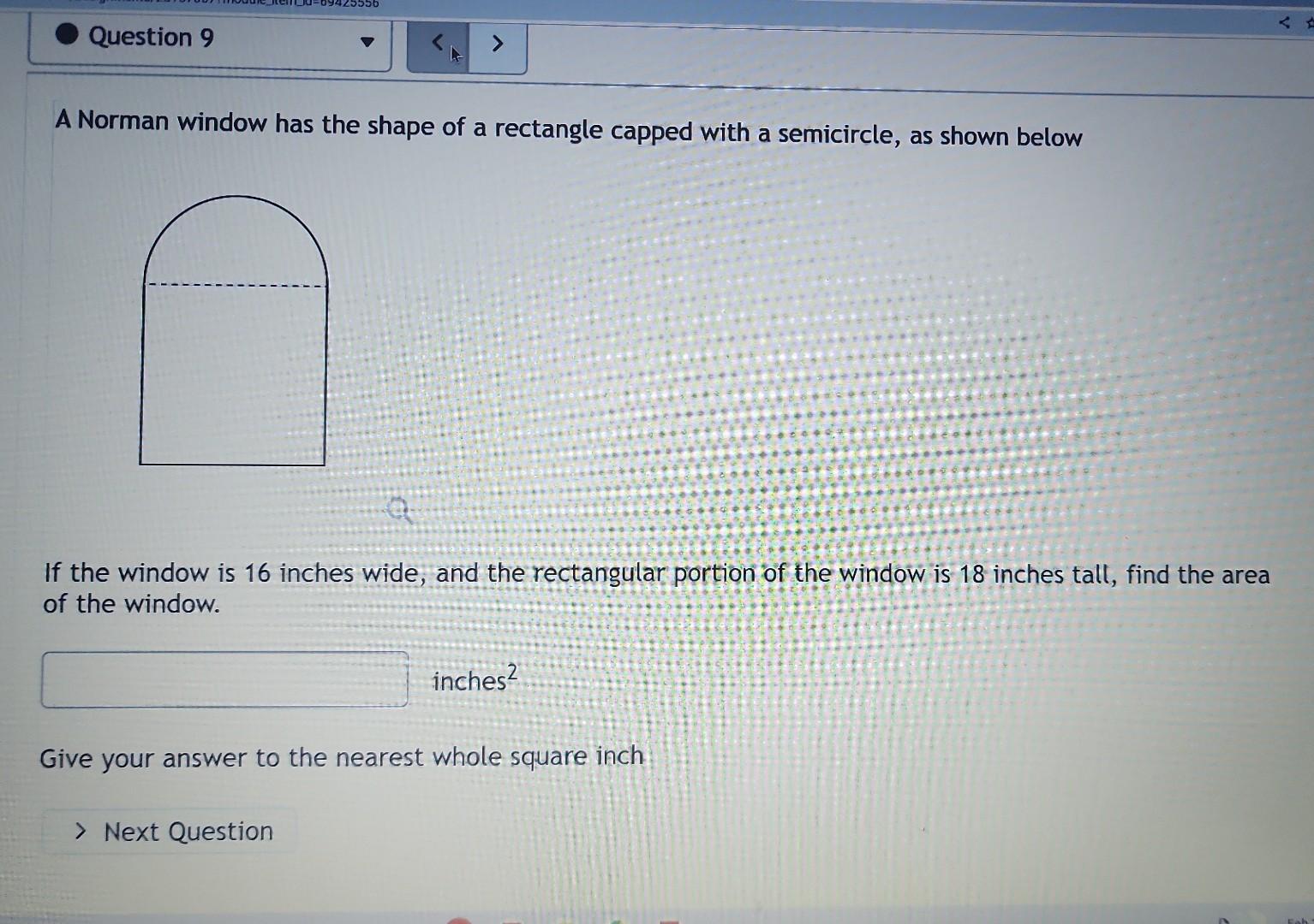 Solved A Norman window has the shape of a rectangle capped | Chegg.com