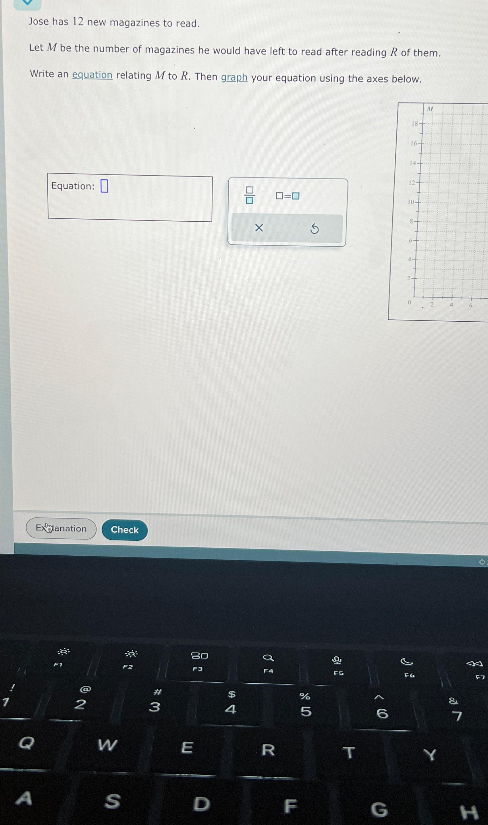 Solved Jose has 12 new magazines to read.\\nLet M be the | Chegg.com