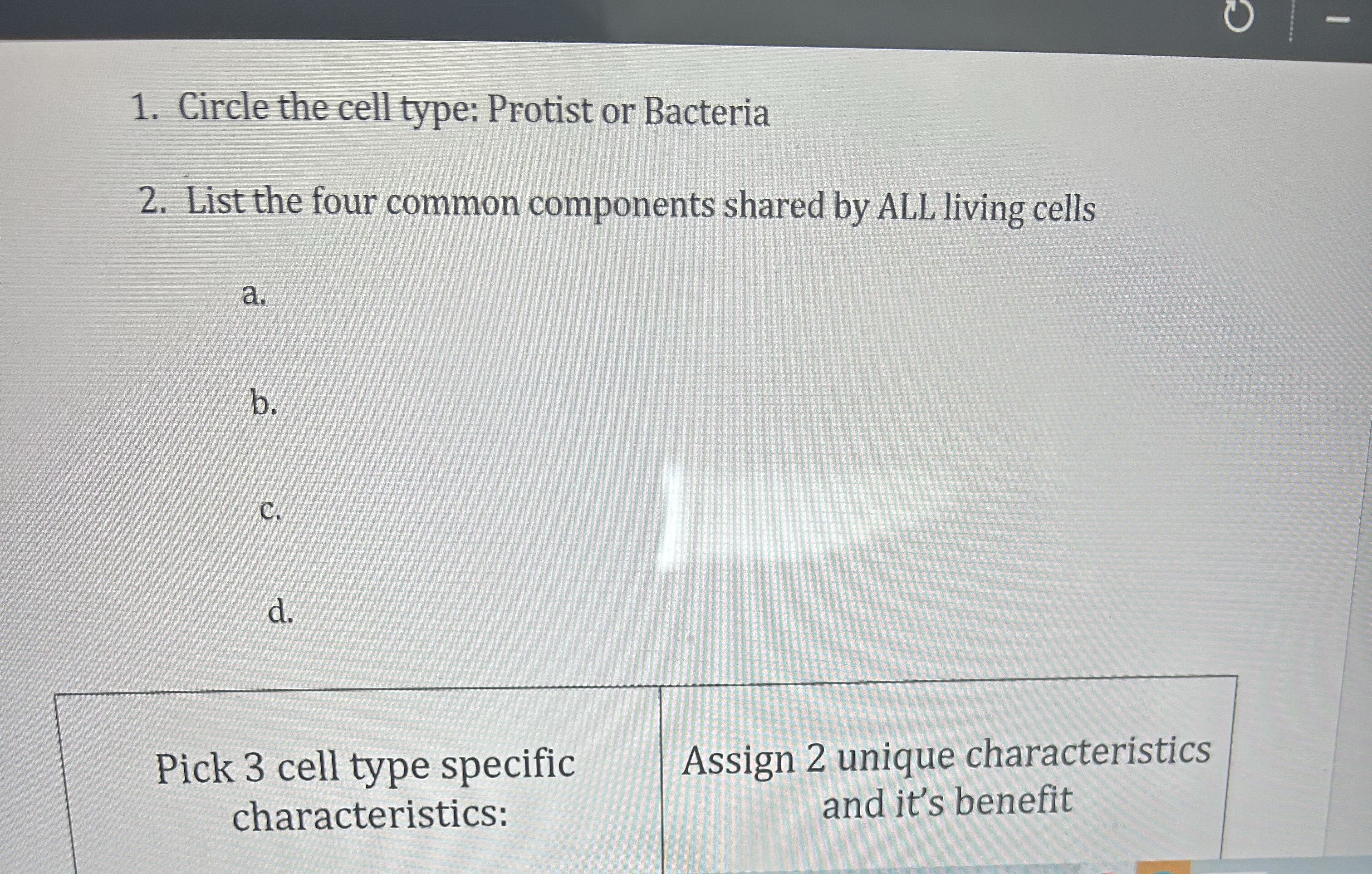 Solved Once you have created your unique cell according to | Chegg.com