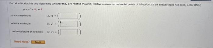 Solved Find all critical points and determine whether they | Chegg.com