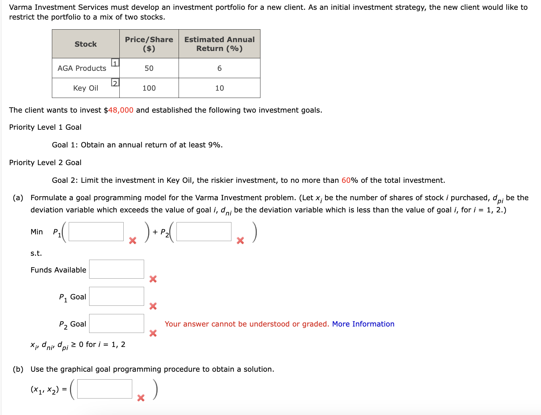 Solved Varma Investment Services must develop an investment | Chegg.com
