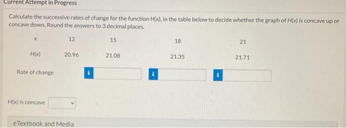 Solved Current Attempt in Progress Calculate the successive | Chegg.com