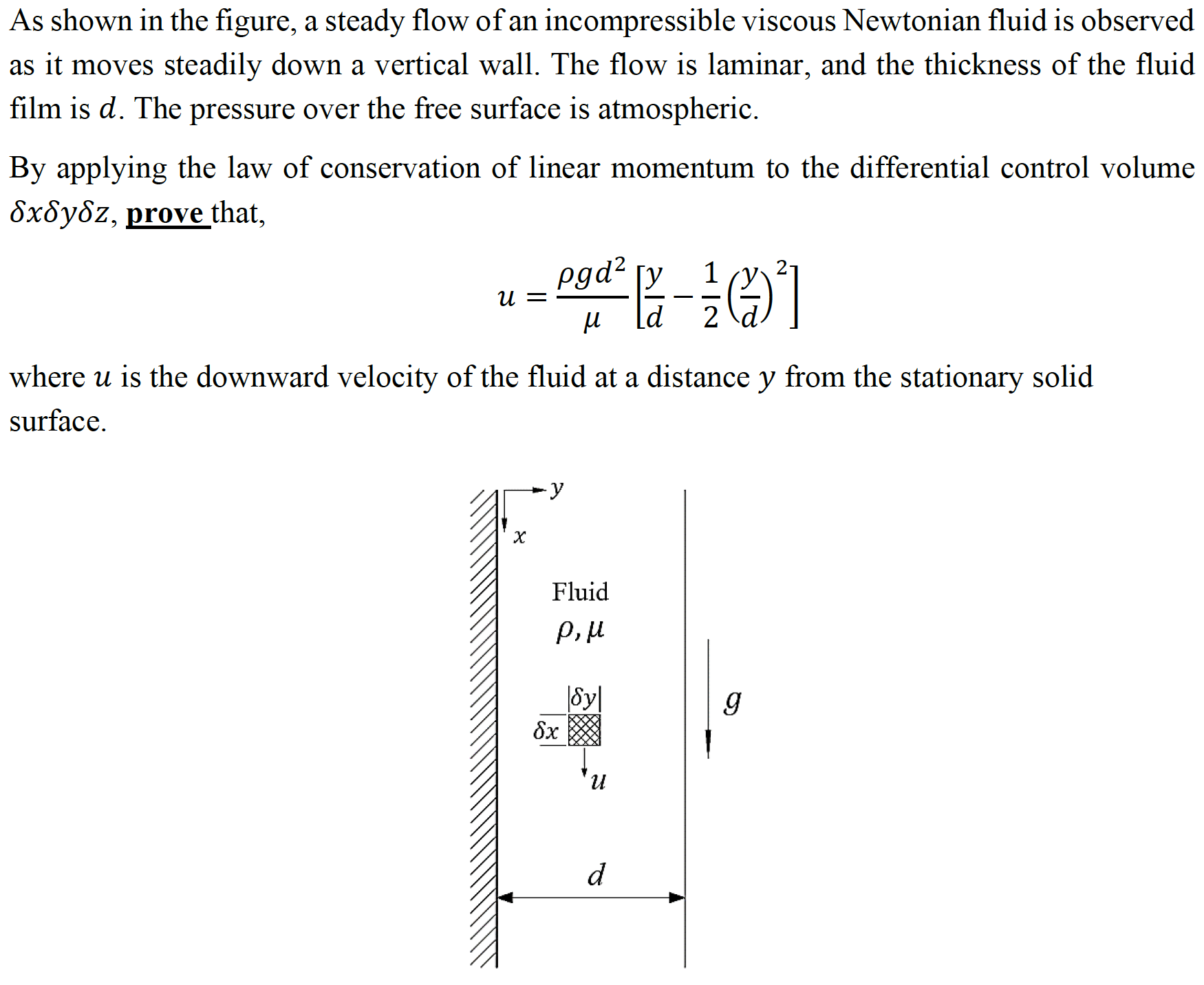 Solved As shown in the figure, a steady flow of an | Chegg.com