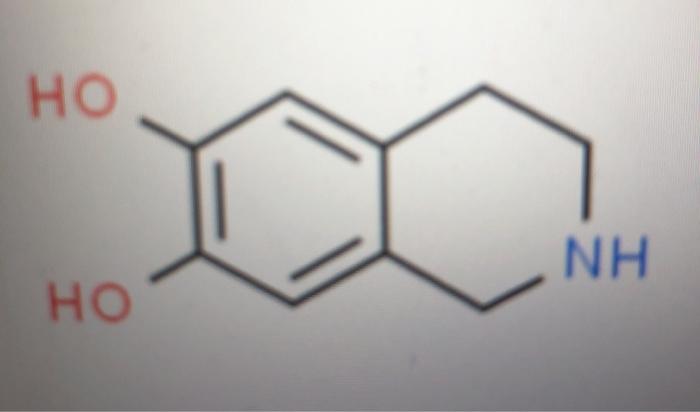 Solved convert dopamine into Norsalsolinol utilizing | Chegg.com
