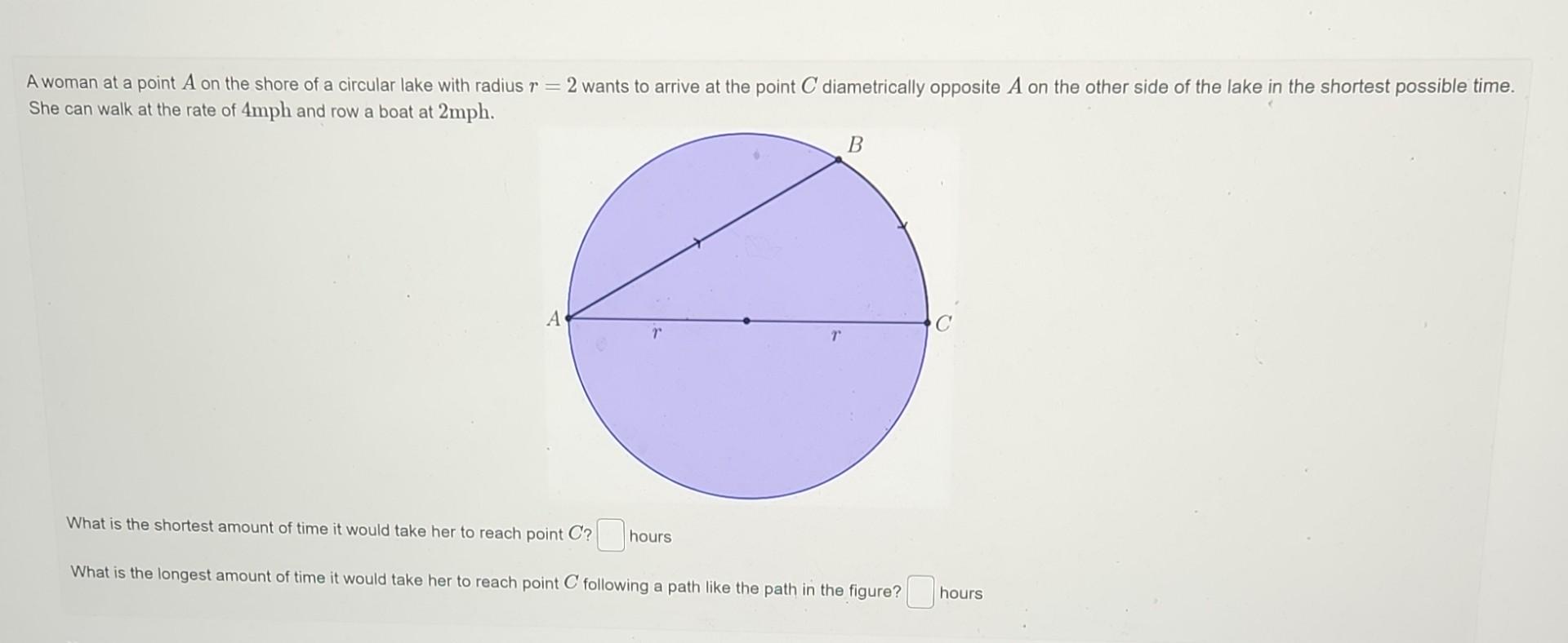 Solved Section 4.5: Problem 10 (1 point) A woman at a point | Chegg.com
