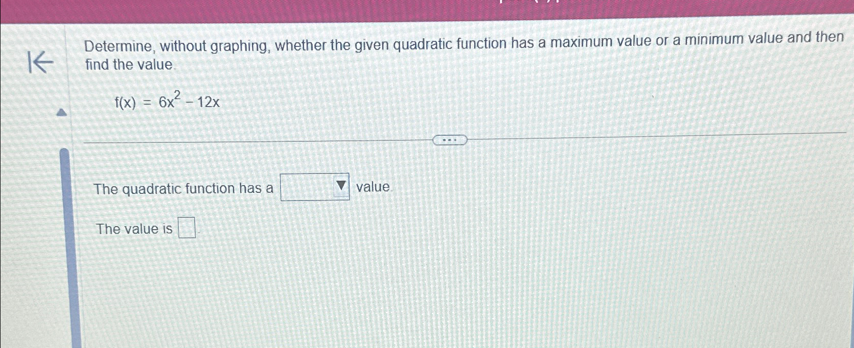 Solved Determine Without Graphing Whether The Given 5219