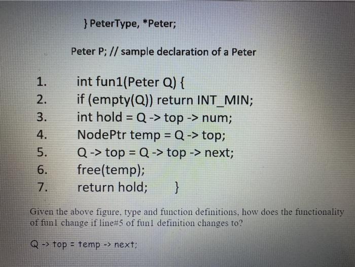 Solved 1 Delete Figure 1 Typedef Struct Node Int Num
