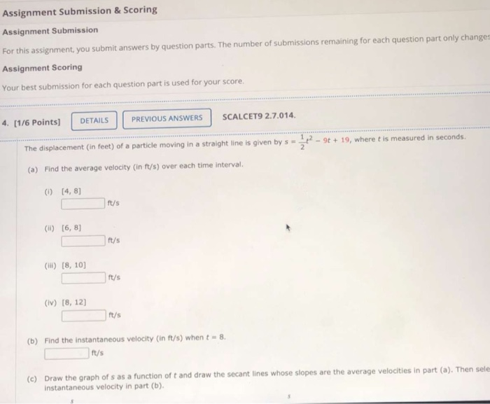 Solved Assignment Submission & Scoring Assignment Submission | Chegg.com