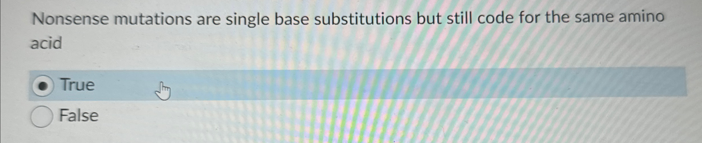 Solved Nonsense mutations are single base substitutions but | Chegg.com