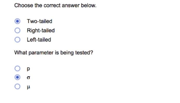Solved The Null And Alternative Hypotheses Are Given