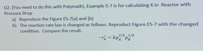 Solved TABLE E5-7.1 POLYMATH Report Ordinary Differential | Chegg.com