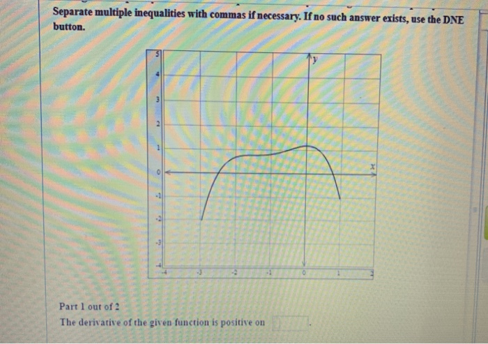 Solved Separate multiple inequalities with commas if | Chegg.com